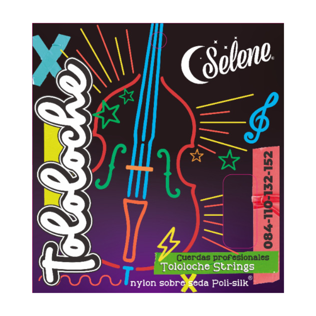 Selene Cuerdas Para Tololoche de Colores – The Strings House